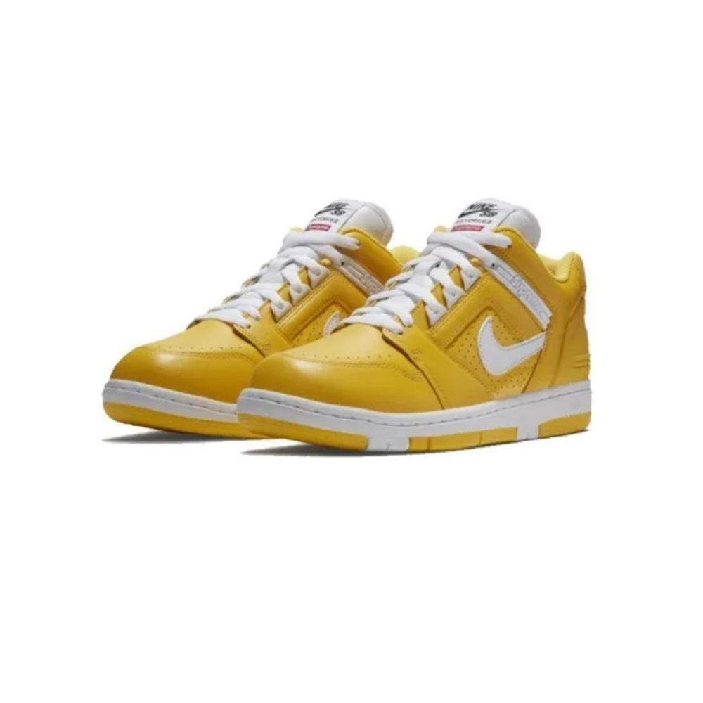 Nike Air Force 2 x Supreme Low Yellow - Snikkas SA