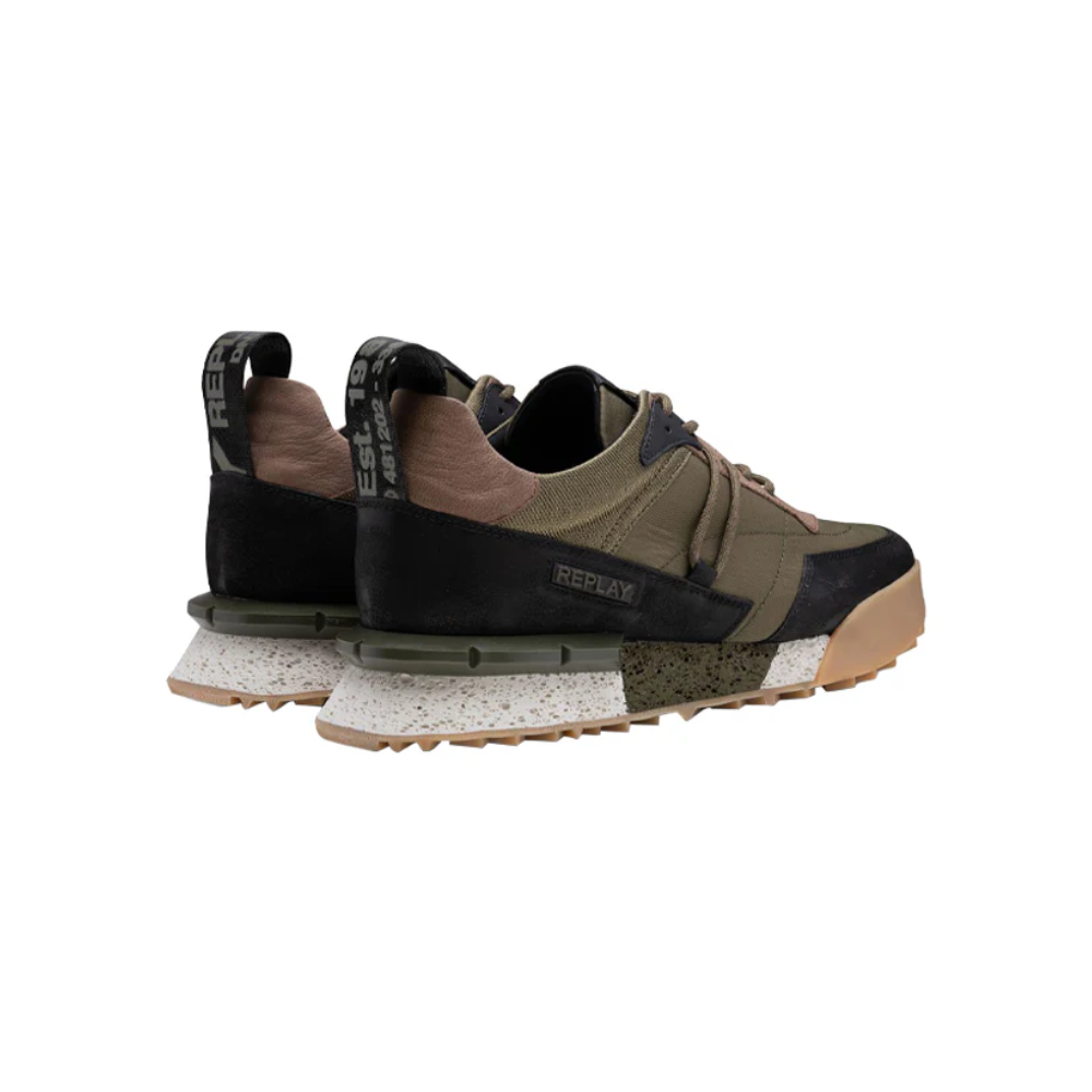 Replay Field Jupiter X Military Green - Snikkas SA