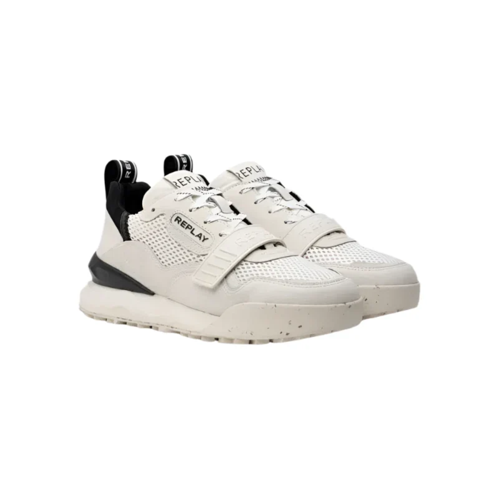 Replay Field Strap White/Black - Snikkas SA